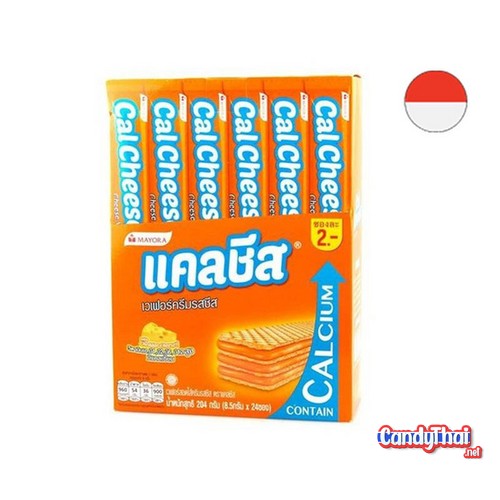 Cal cheese, wafer, stuffed with cheese cream, 8.5 grams (24 pieces ...