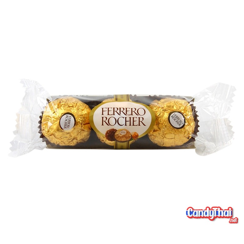 Ferrero Rocher T3 Chocolate 37.5g. - Candy Thai