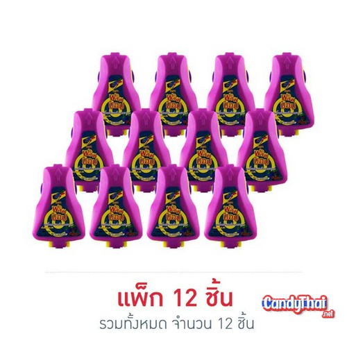 Flip pop, lollipop, mixed with 25 grams (12 pieces) - Candy Thai