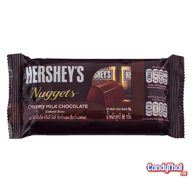 Hersheys Nuggets Milk Chocolate 56g. - Candy Thai