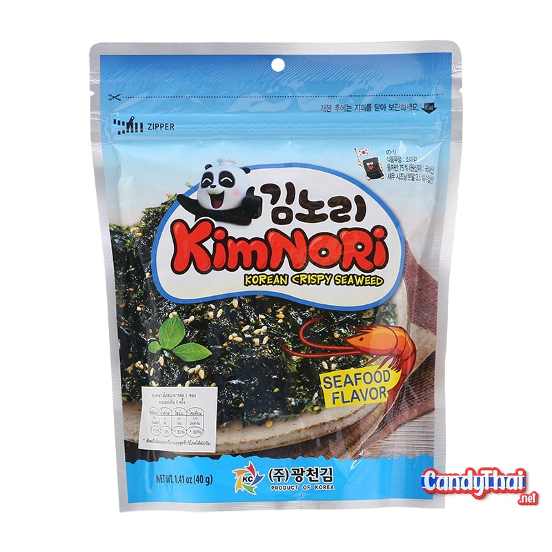 Kimnori Seafood Seasoned Laver 40g. - Candy Thai