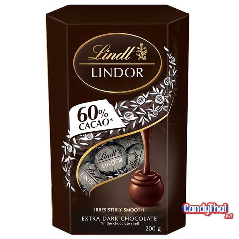 Lindt Lindor Dark Chocolate 200g. - Candy Thai