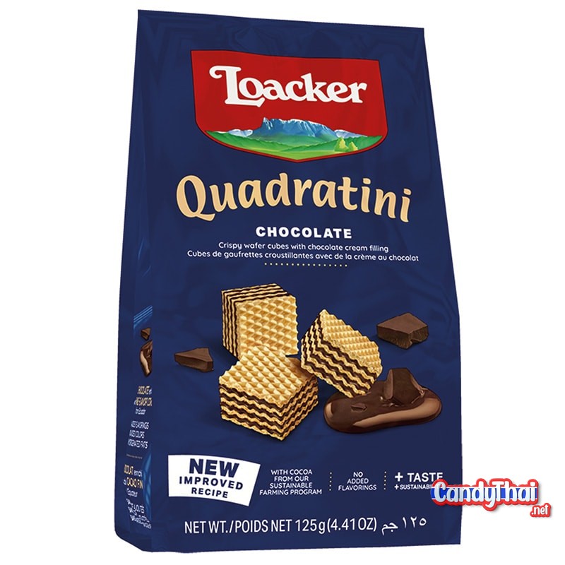 Loacker Wafer Cocoa 125g. - Candy Thai
