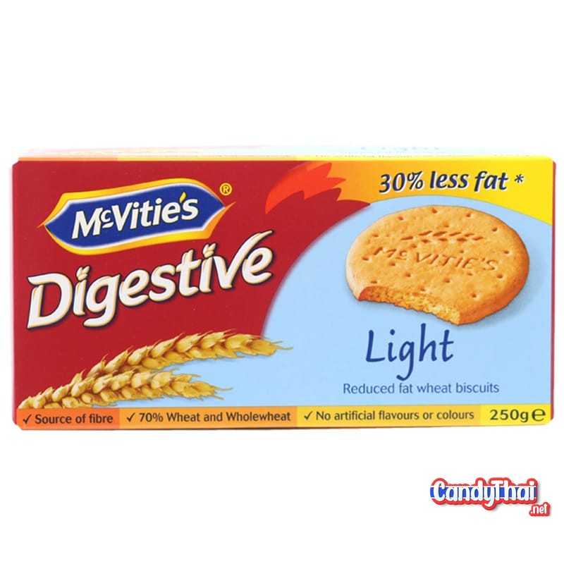 Mcvities Digestive Non Cholesterol Light Biscuit 250g. - Candy Thai