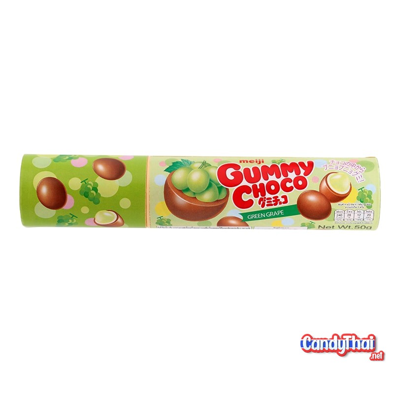 Meiji Gummy Muscat Chocolate 50g. - Candy Thai