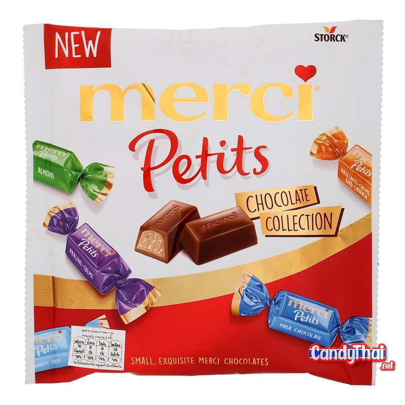 Merci Petits Chocolate Collection 125g. - Candy Thai