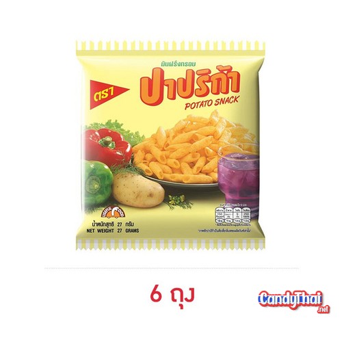 Parika crispy potato 27 grams - Candy Thai