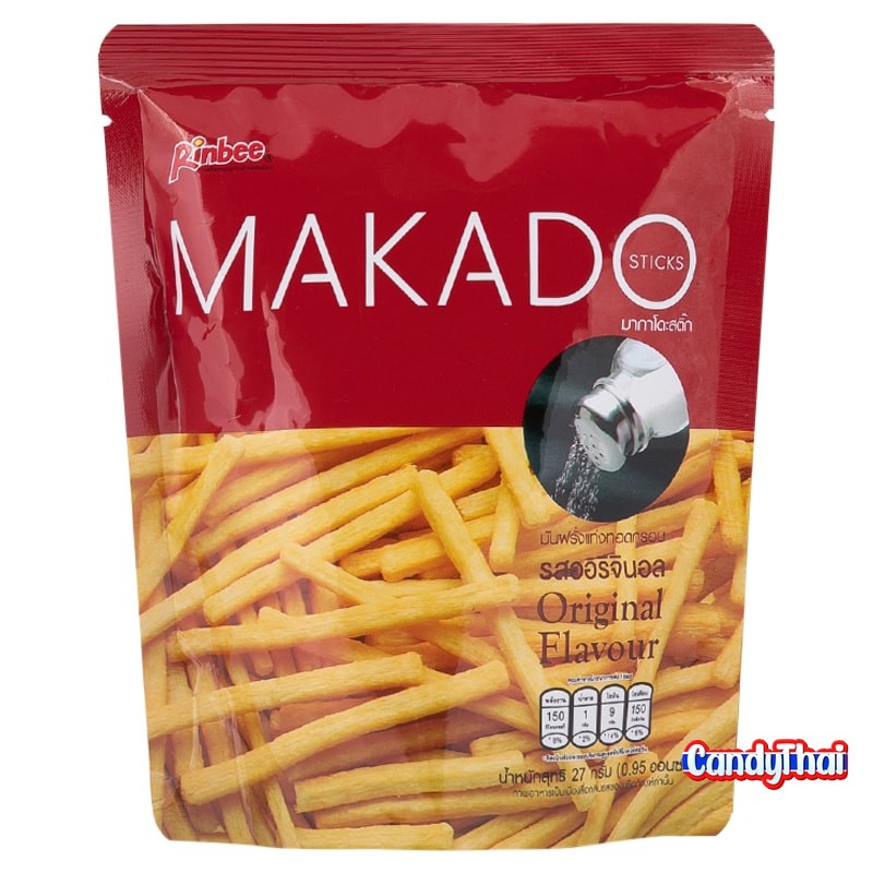 Rinbee Makado Stick Original Potato 24g. - Candy Thai