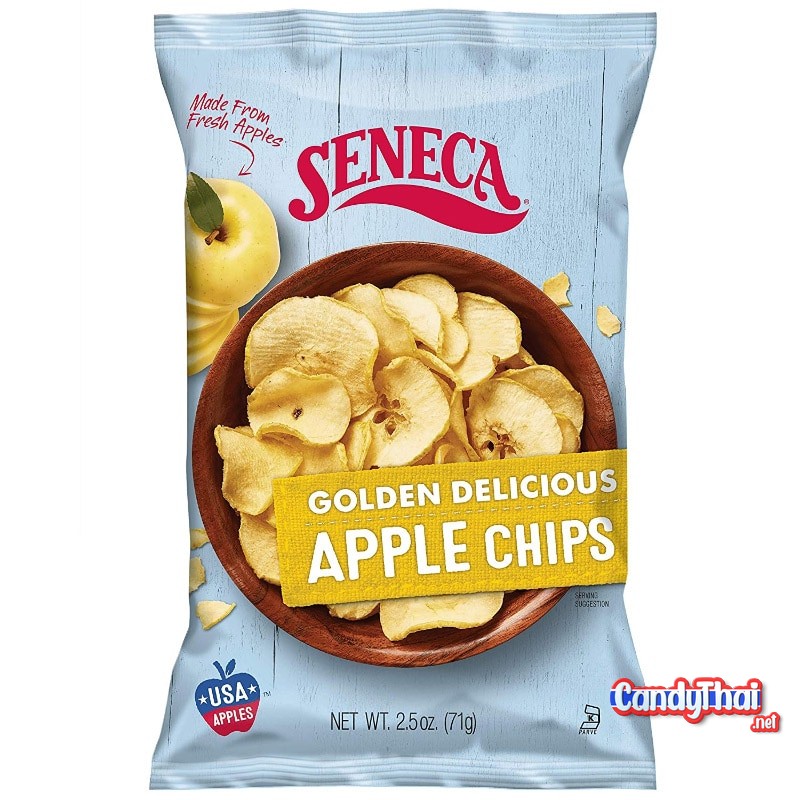 Seneca Golden Delicios Apple Chips 85g. - Candy Thai