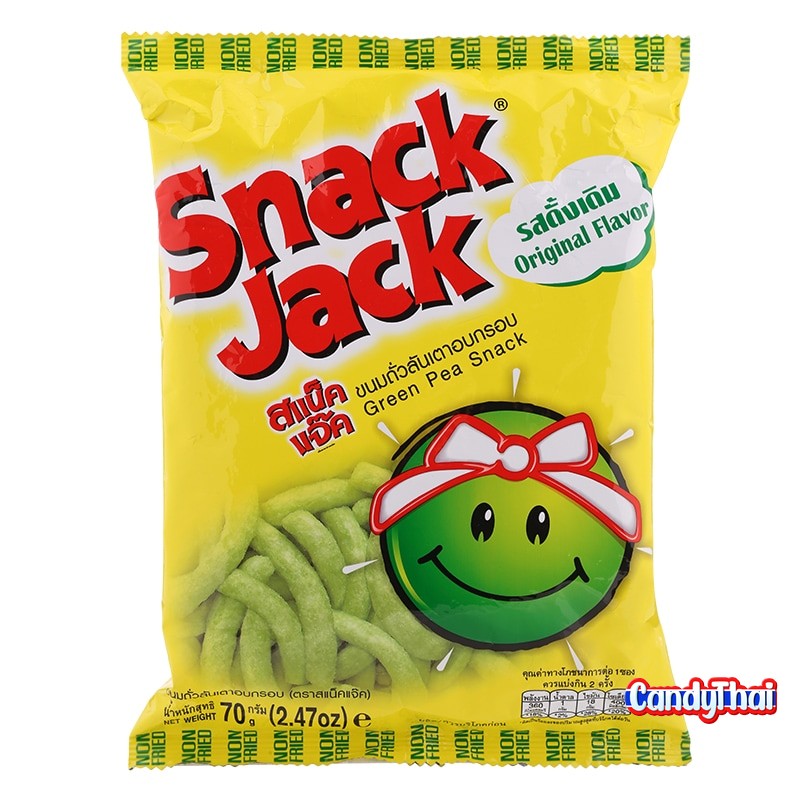 Snack Jack Green Nut 65g. - Candy Thai