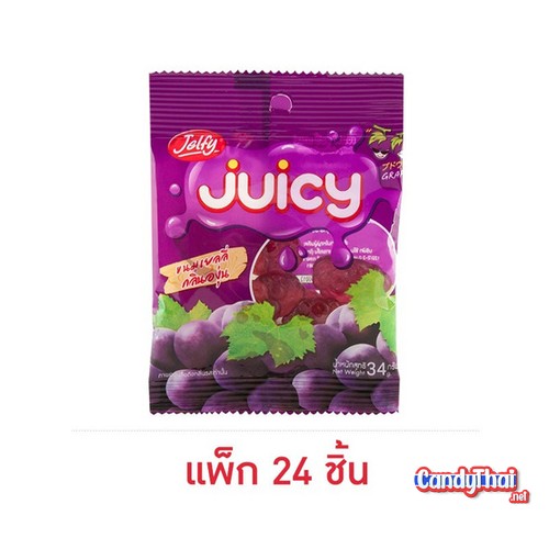 Two 34 grams jelly jelly gel (24 pack) - Candy Thai