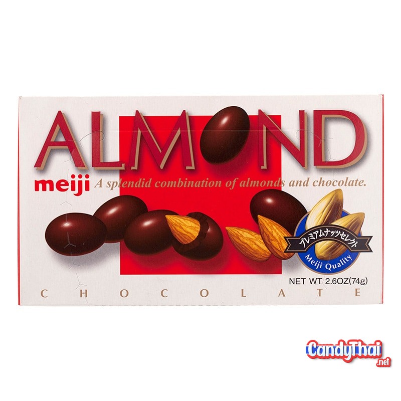 Meiji Almond Chocolate 88g. - Candy Thai