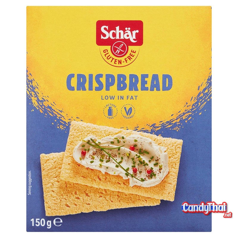 Schar Gluten Free Crispbread 150g. - Candy Thai