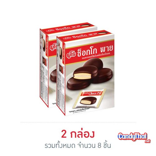 Euro Choco Pai 104 grams (4 boxes) - Candy Thai